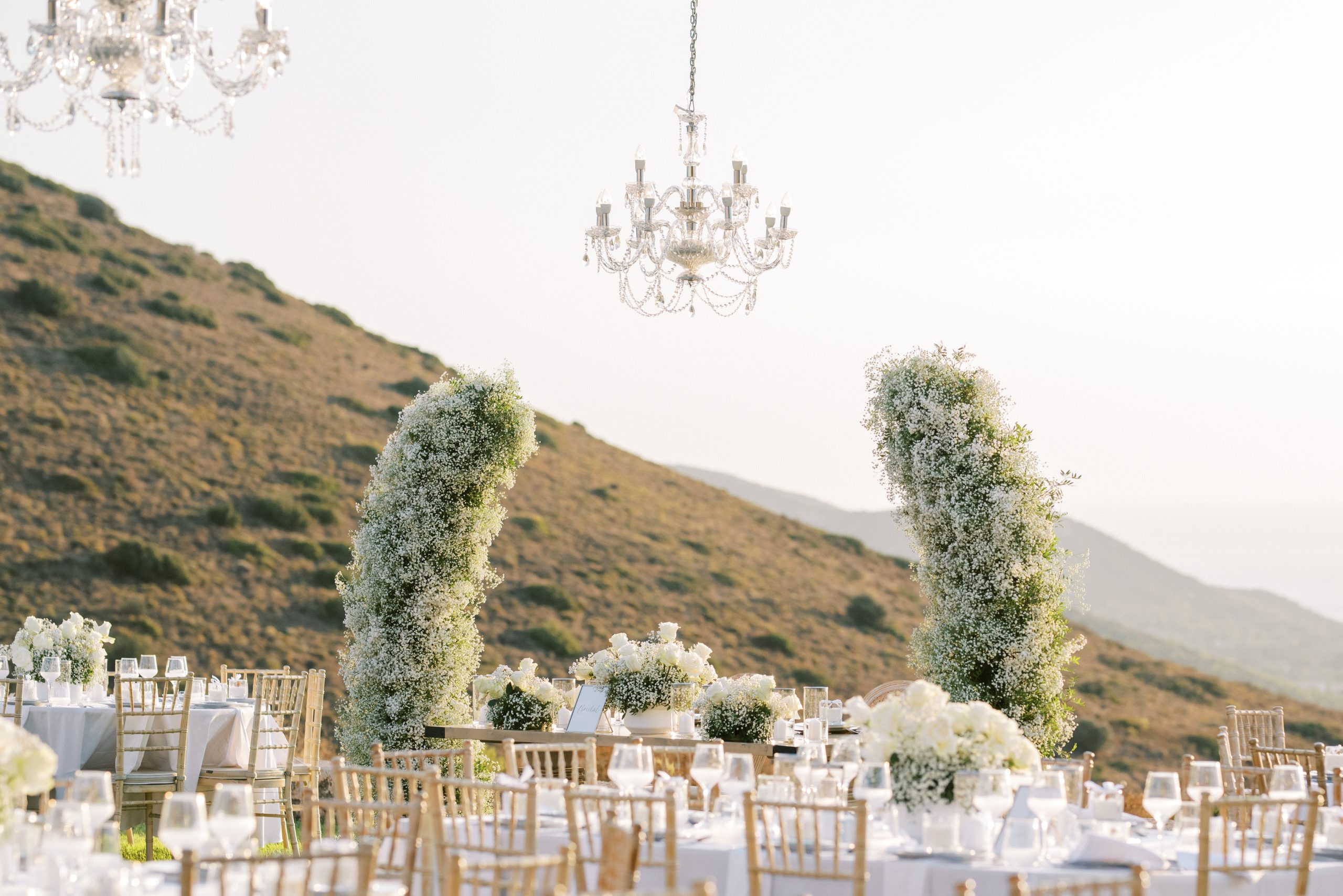 Ethereal White Chic Wedding at Hatzi Mansion - VICKY GALATA
